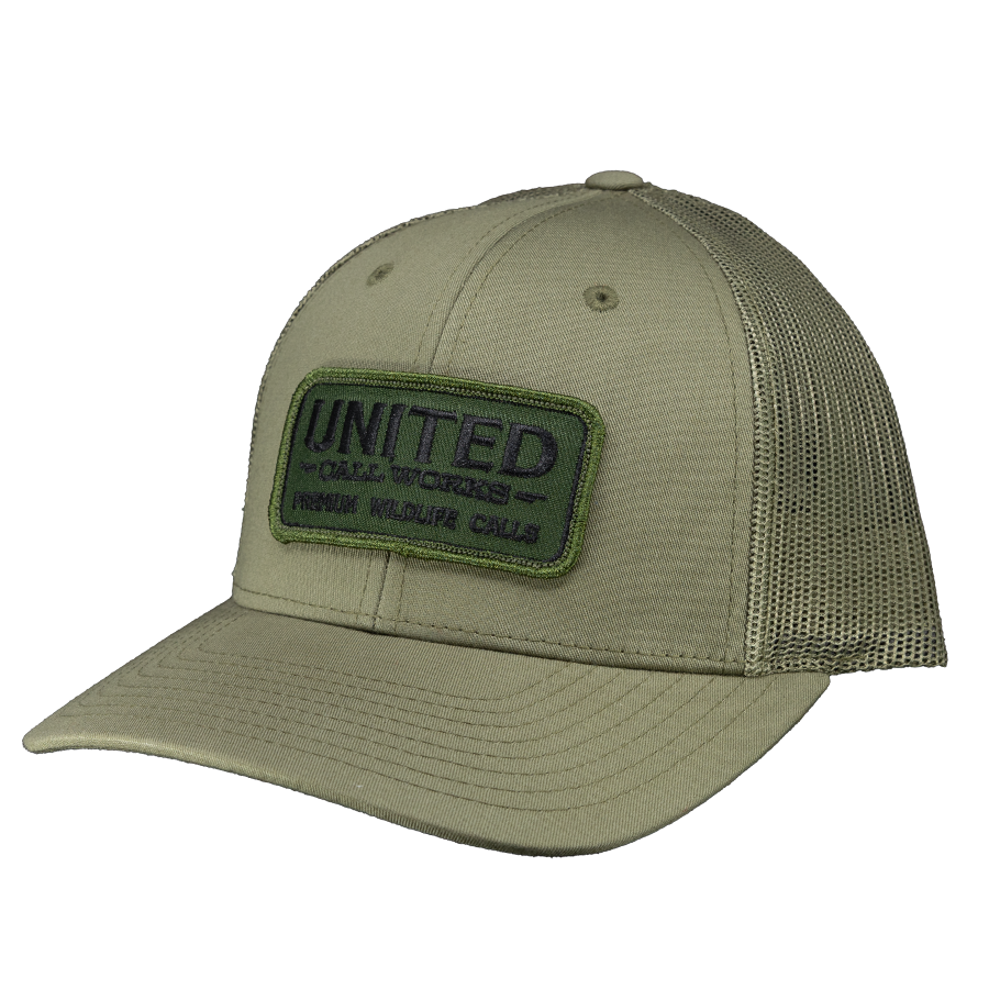 Olive Green on Green Richardson 112 – Stitched Patch – United Call Works